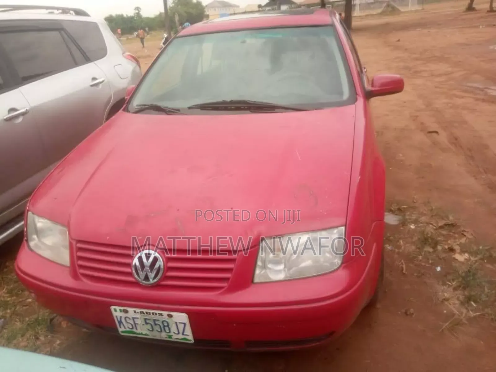 Volkswagen Jetta 1998 Red in Agege - Cars, Matthew Nwafor | Jiji.ng