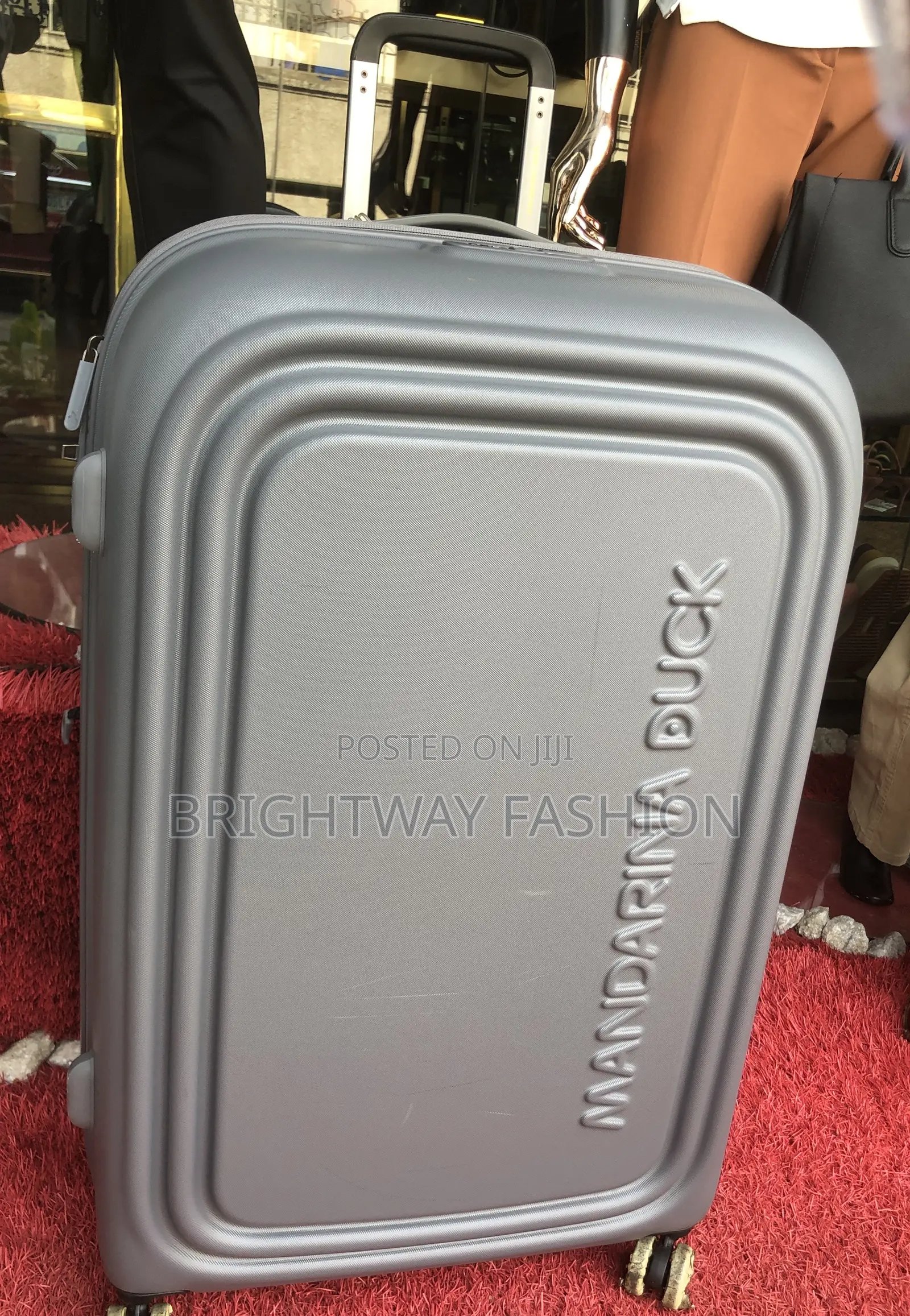 Mandarina Duck Silver Traveling Suitcase in Wuse 2 - Bags, Brightway ...