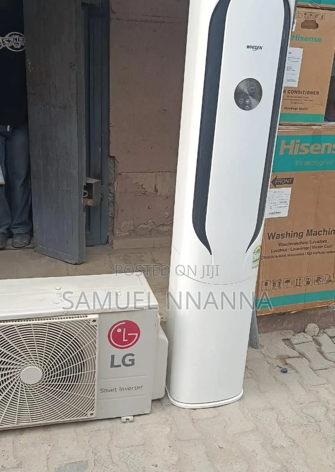 Standing Air Conditioner Unit Lg Pure Copper in Ojo - Home Appliances ...