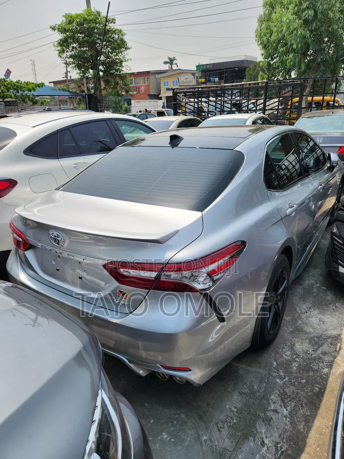 Toyota Camry XSE FWD (2.5L 4cyl 8AM) 2018 Silver in Ikeja - Cars, Tayo ...
