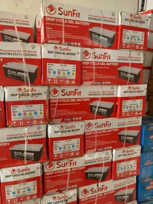 220ah 12v Sunfit Deep Cycle Battery in Ojo - Electrical Equipment, Solo ...