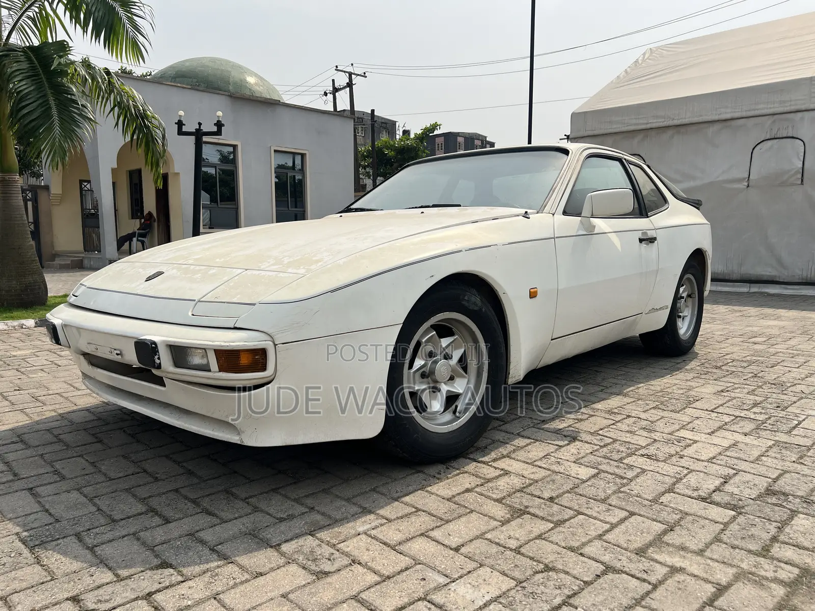 Porsche 924 1981 White in Ikoyi - Cars, Jude Waco Autos | Jiji.ng