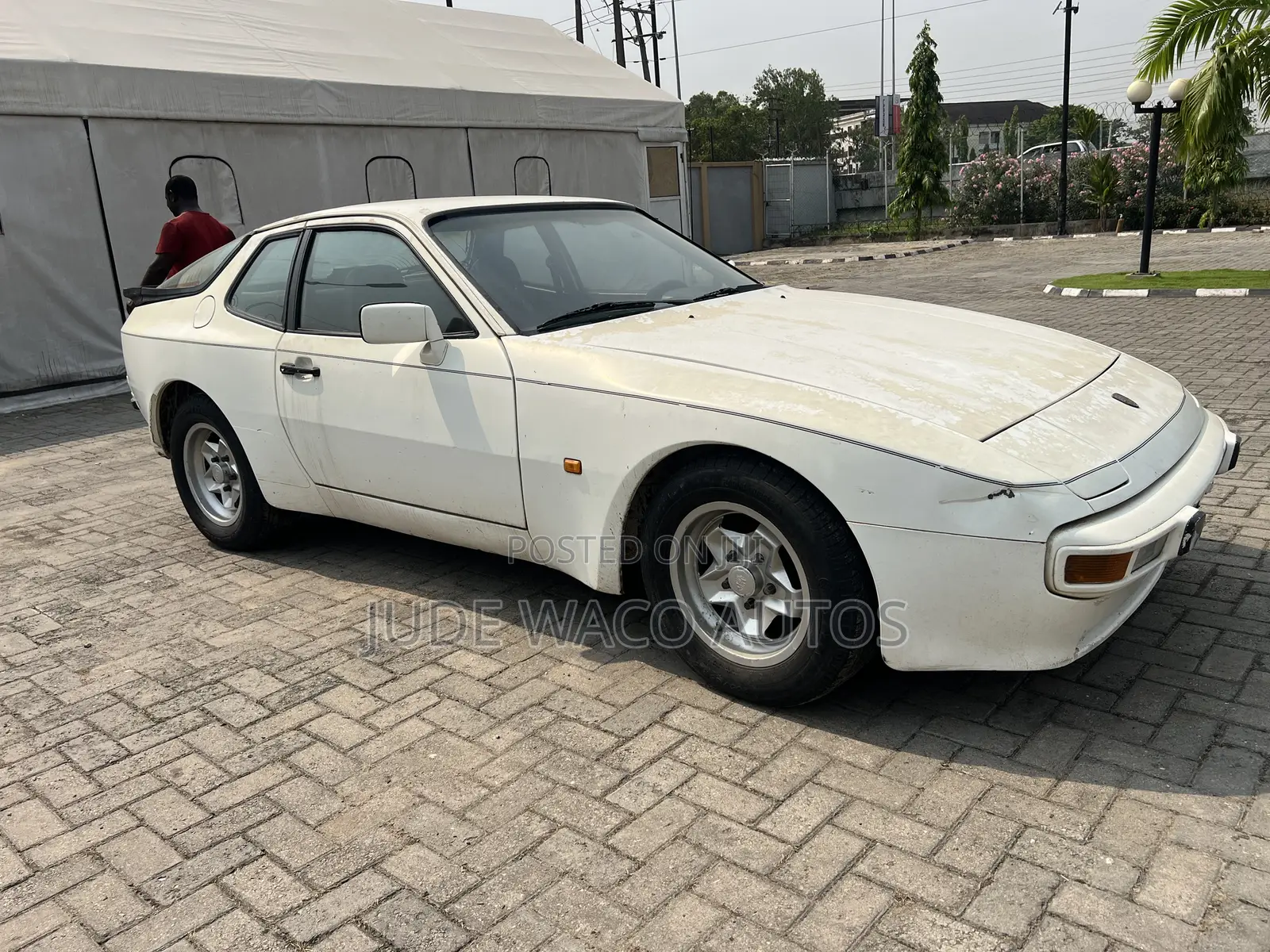 Porsche 924 1981 White in Ikoyi - Cars, Jude Waco Autos | Jiji.ng