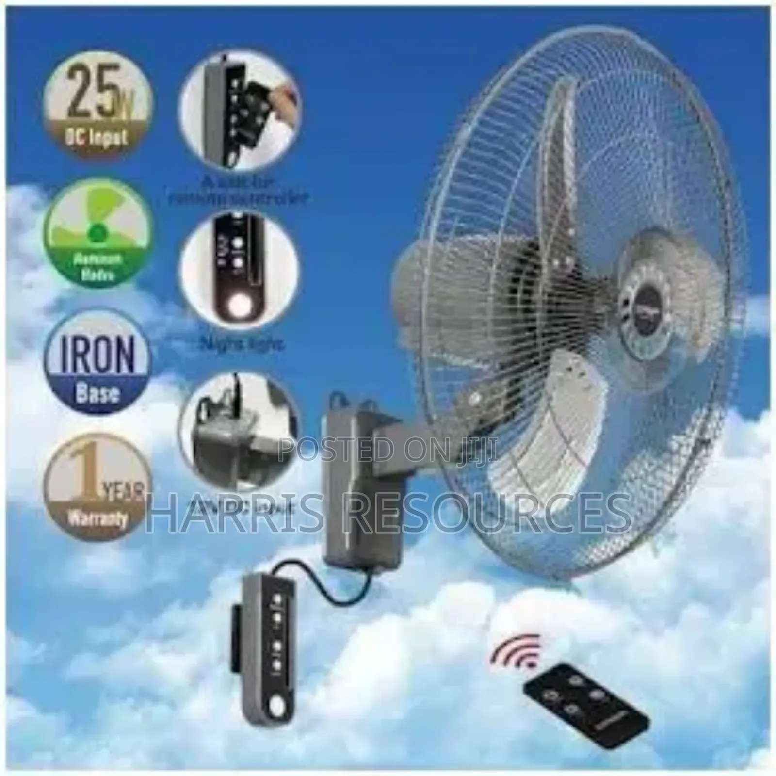 Qasa Ac/Dc Wall With Remote Control 25 Watts in Port-Harcourt - Home ...