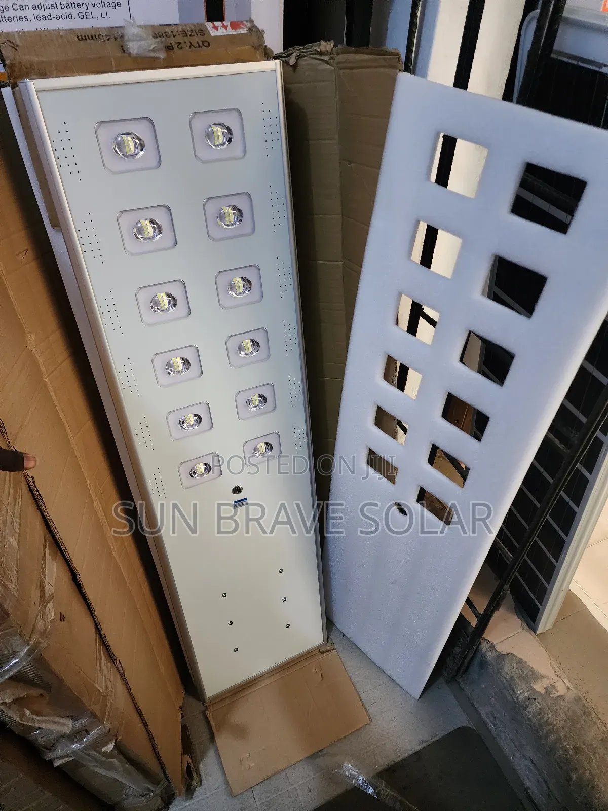 Wakatek All-in-One Solar Street Light 100w don siyarwa - Sun Brave ...