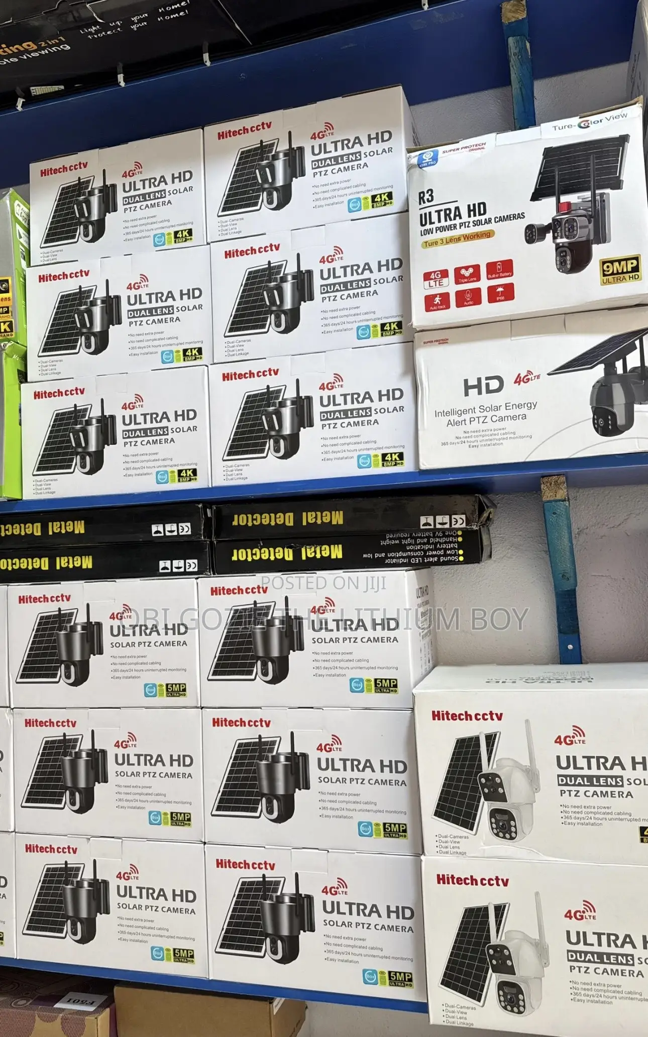 Best Importer Of Types And Sizes Of Ubox Dual Lens 6mp Solar Camera in ...