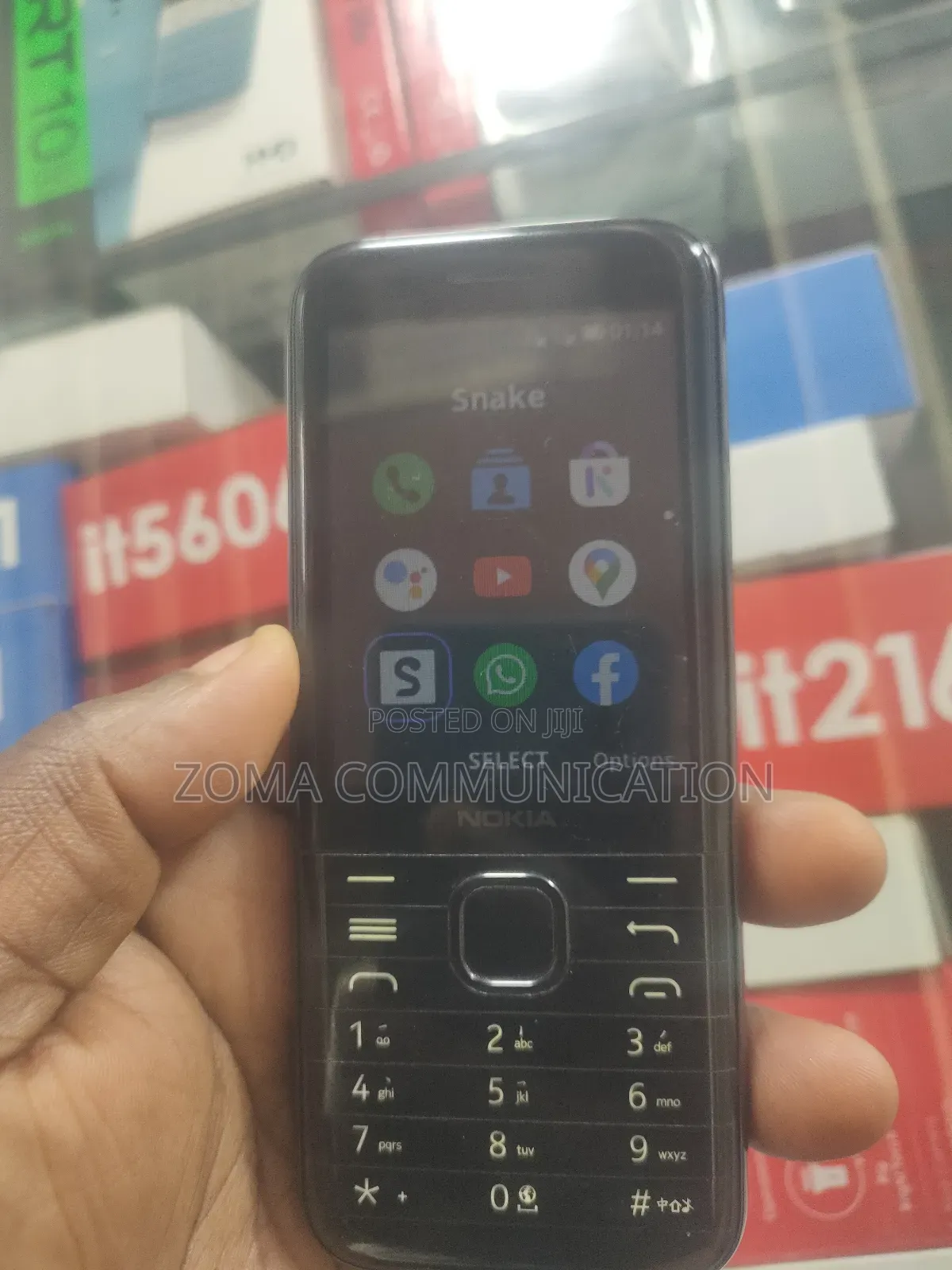 Nokia 8000 4G 4 GB Black in Ikeja - Mobile Phones, Zoma Communication ...