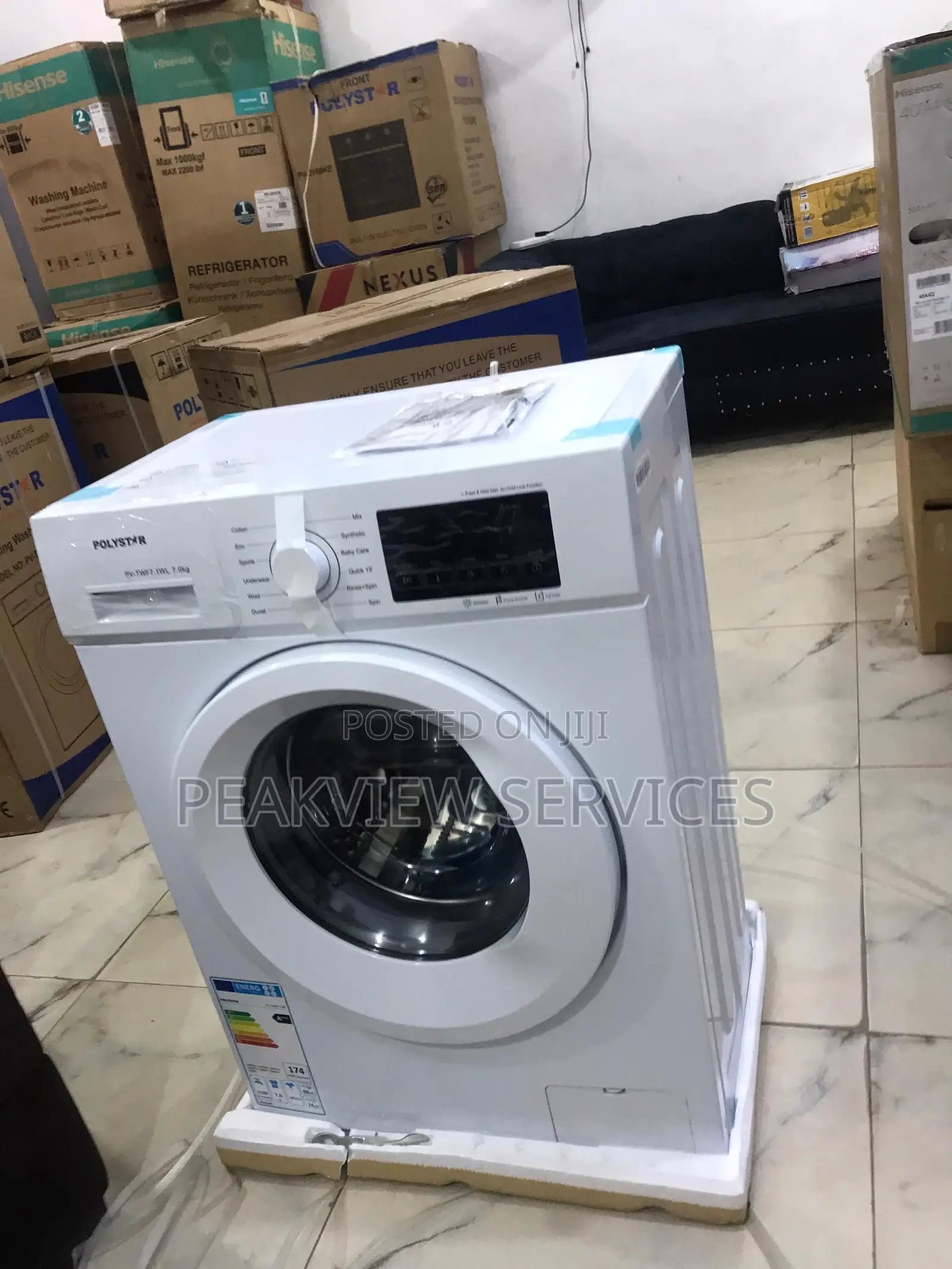 Polystar 7kg Front Laundry Machine Pv-Twf7-1wl in Ikoyi - Home ...