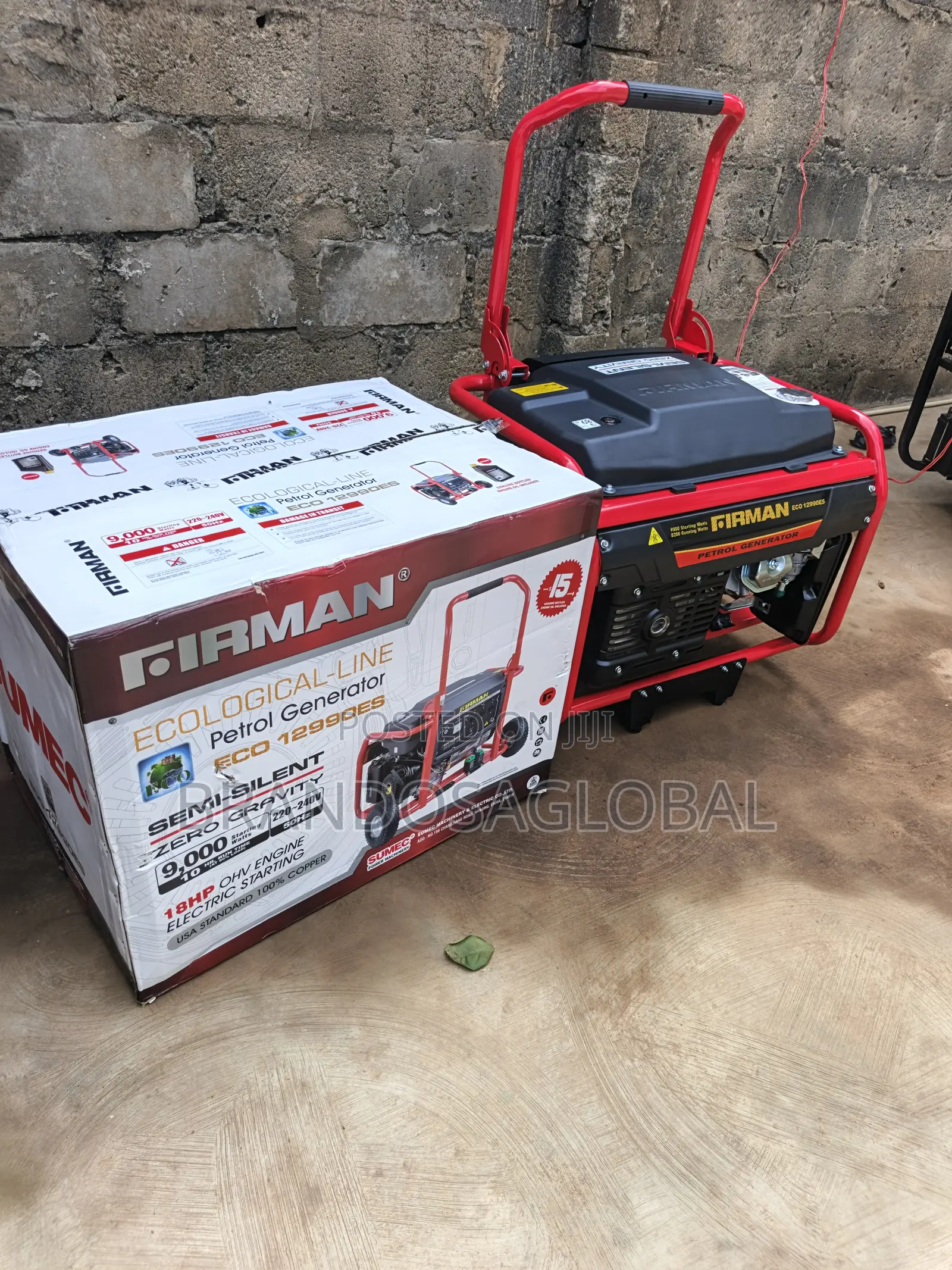 Home-Backup Fireman 9kva Eco 12990es Generator for sale ...