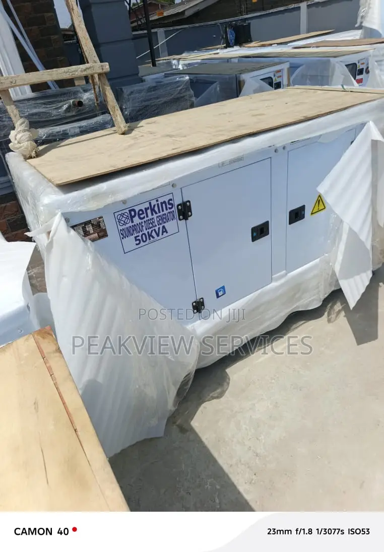 50kva Perkins Silent Diesel Power System for sale - PEAKVIEW SERVICES ...