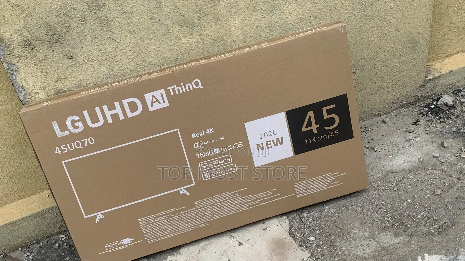 Original Lg 45 Inch 45uq70 Smart Tv - Youtube, Netflix, Prime Video in ...