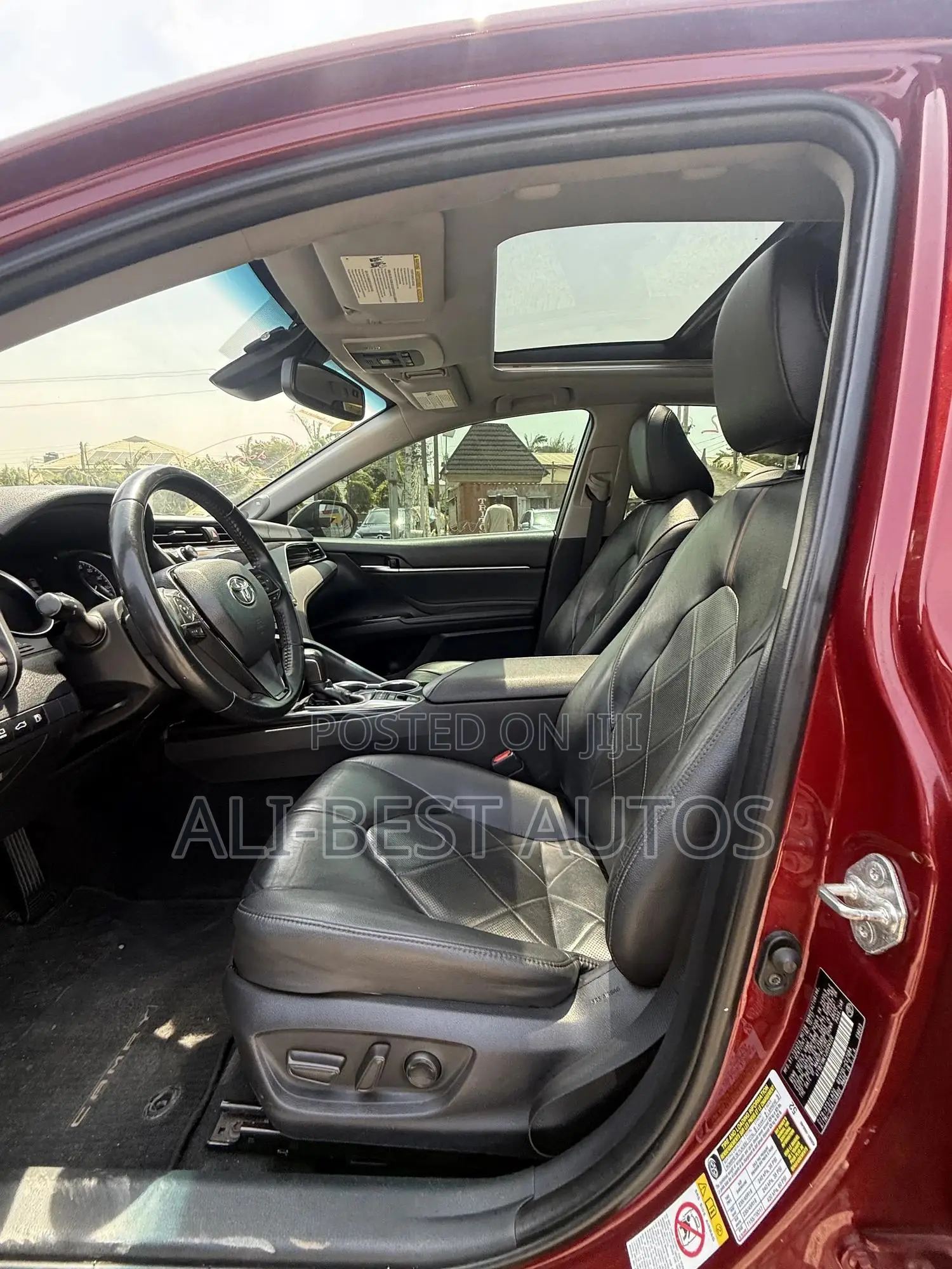 Toyota Camry XLE V6 FWD (3.5L 6cyl 8AM) 2018 Red in Gwarinpa - Cars ...