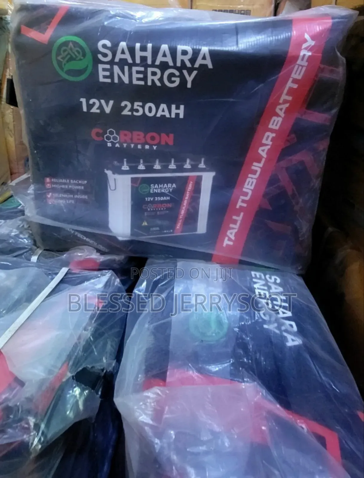 Sahara Energy Carbon 250ah 12v Tall Tubular Solar Inverter Batteries ...