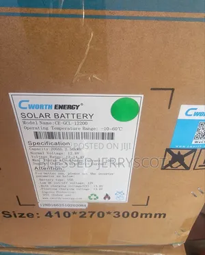 Cworth Energy 2.5kwh 12v Lithium-ion Inverter Solar Batteries In Stock ...