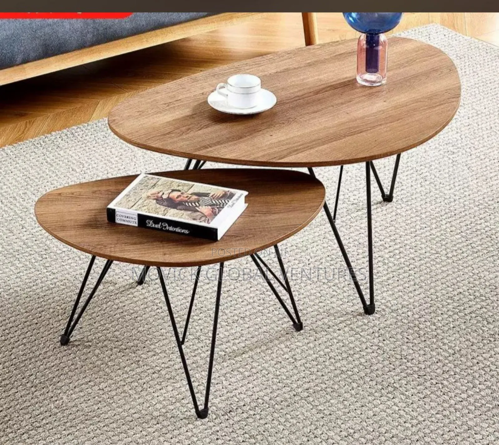 Wooden 2 In 1 Center Table for sale - MOVICK GLOBAL VENTURES Price: ₦ ...