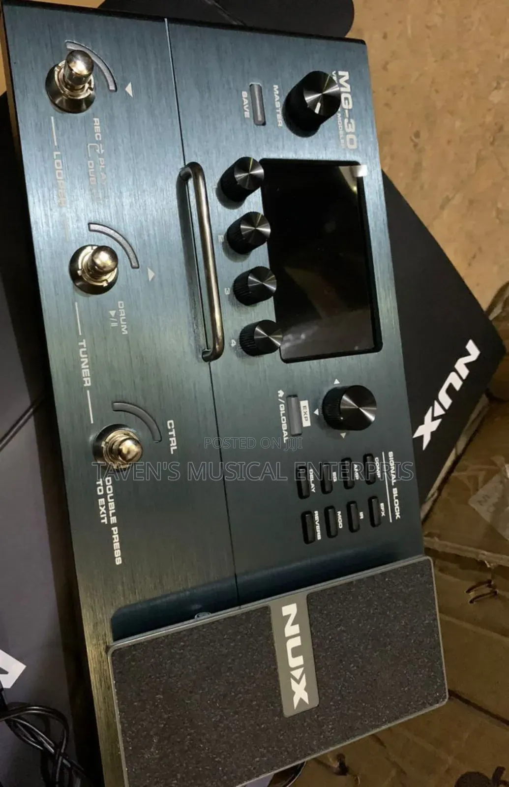 Nux Mg-30 Guitar Multi-Effects Pedal in Ojo - Audio & Music Equipment ...