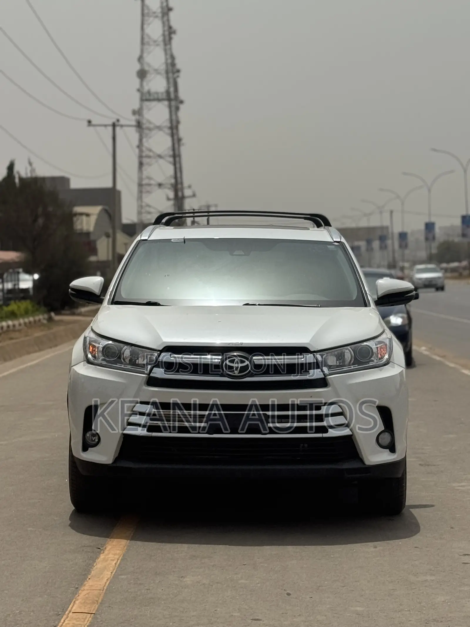 Toyota Highlander Limited 2019 White in Jahi - Cars, Keana Autos | Jiji.ng