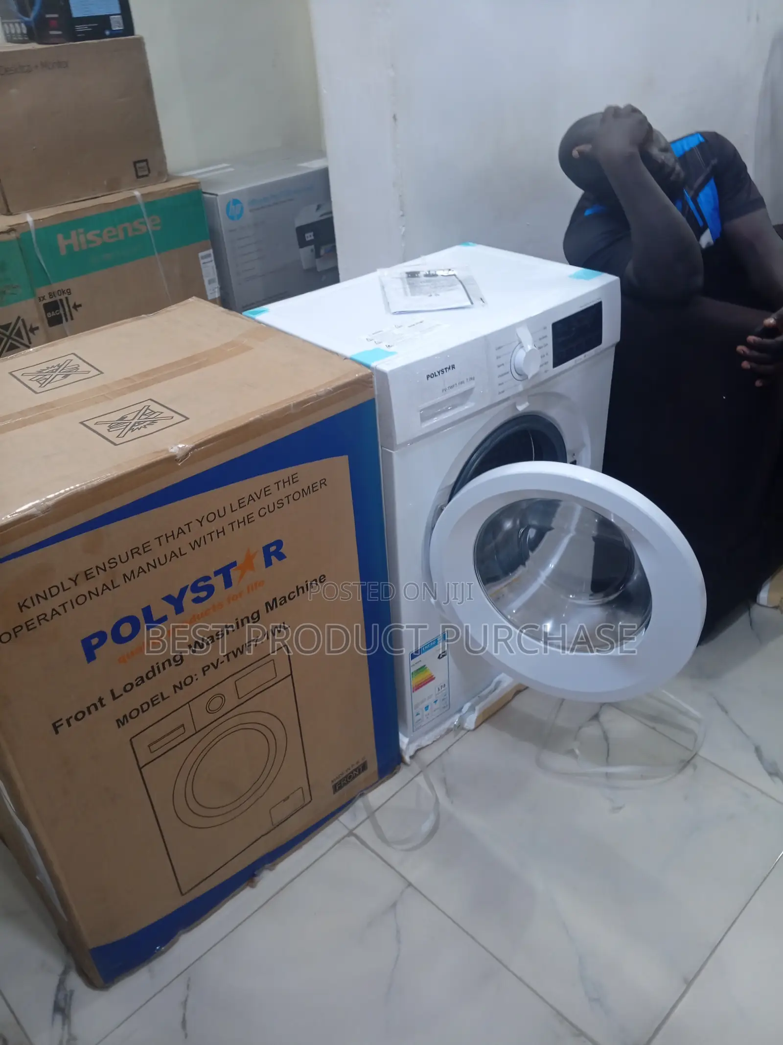 The Stunning Polystar 7kg Front Load Washing Machine in Arctic White ...