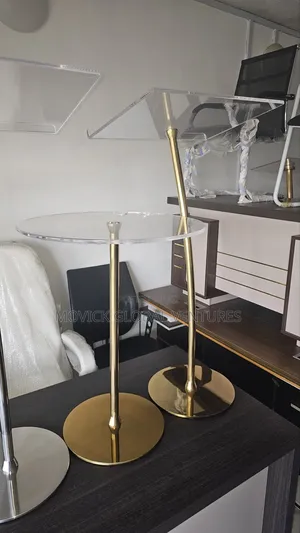 Golden Frame Glass Pulpit Stand in Ikeja - Furniture, Great-movick ...