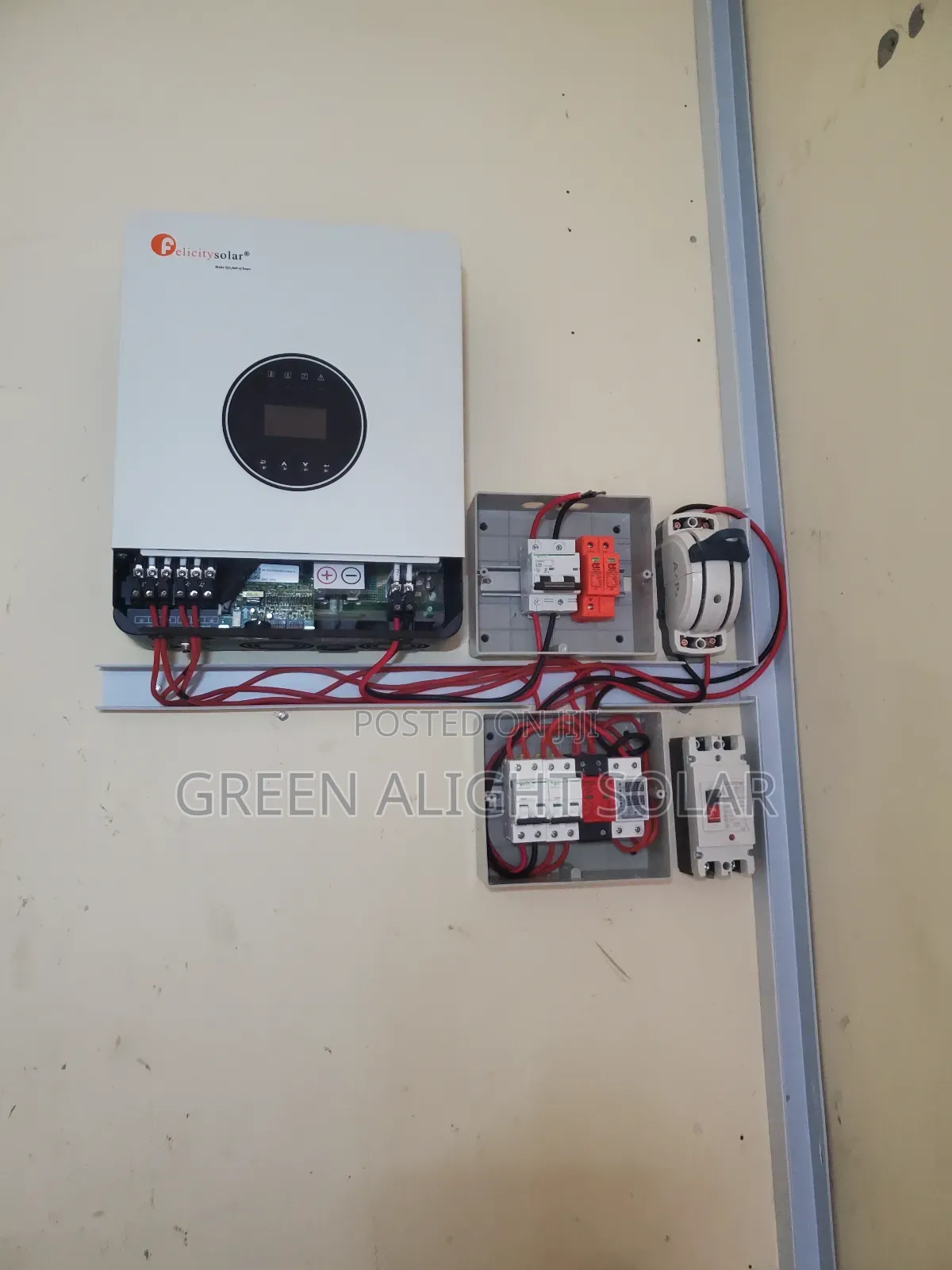 6kva Hybrid Solar Inverter Setup for Your Home and Office. don siyarwa ...