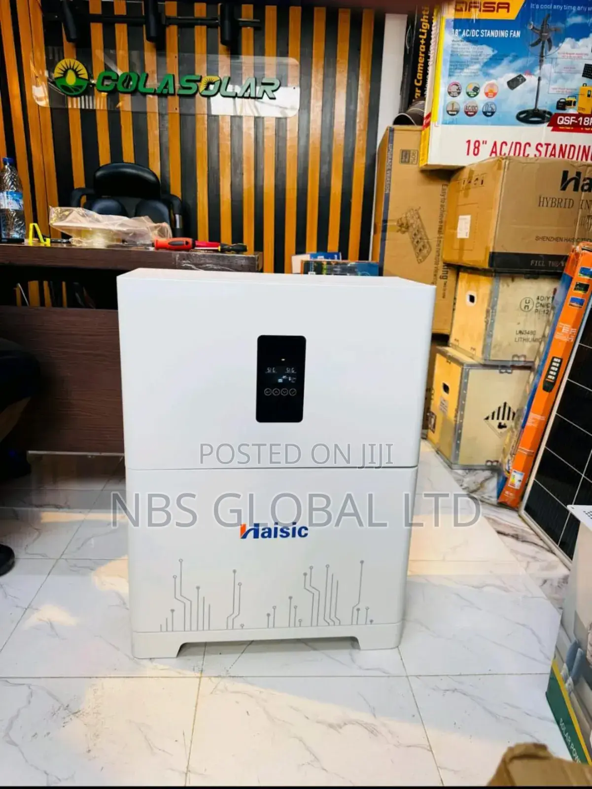 8kwh Lithium Ion Haisic All in One Solar Generator + 4.2kva Inverter ...