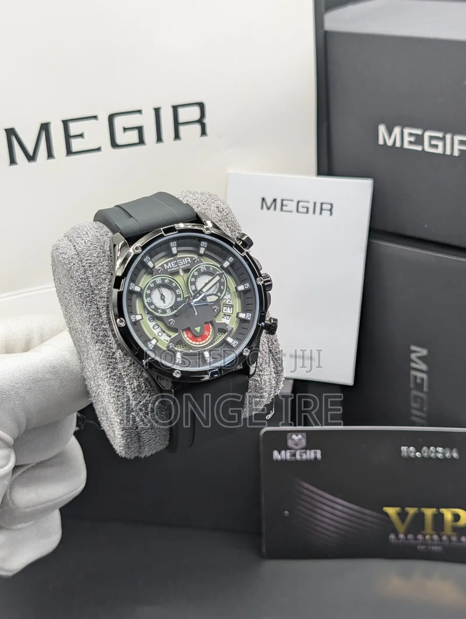 Megir Chronograph Rubber Wrist Watch in Lagos Island (Eko) - Watches ...