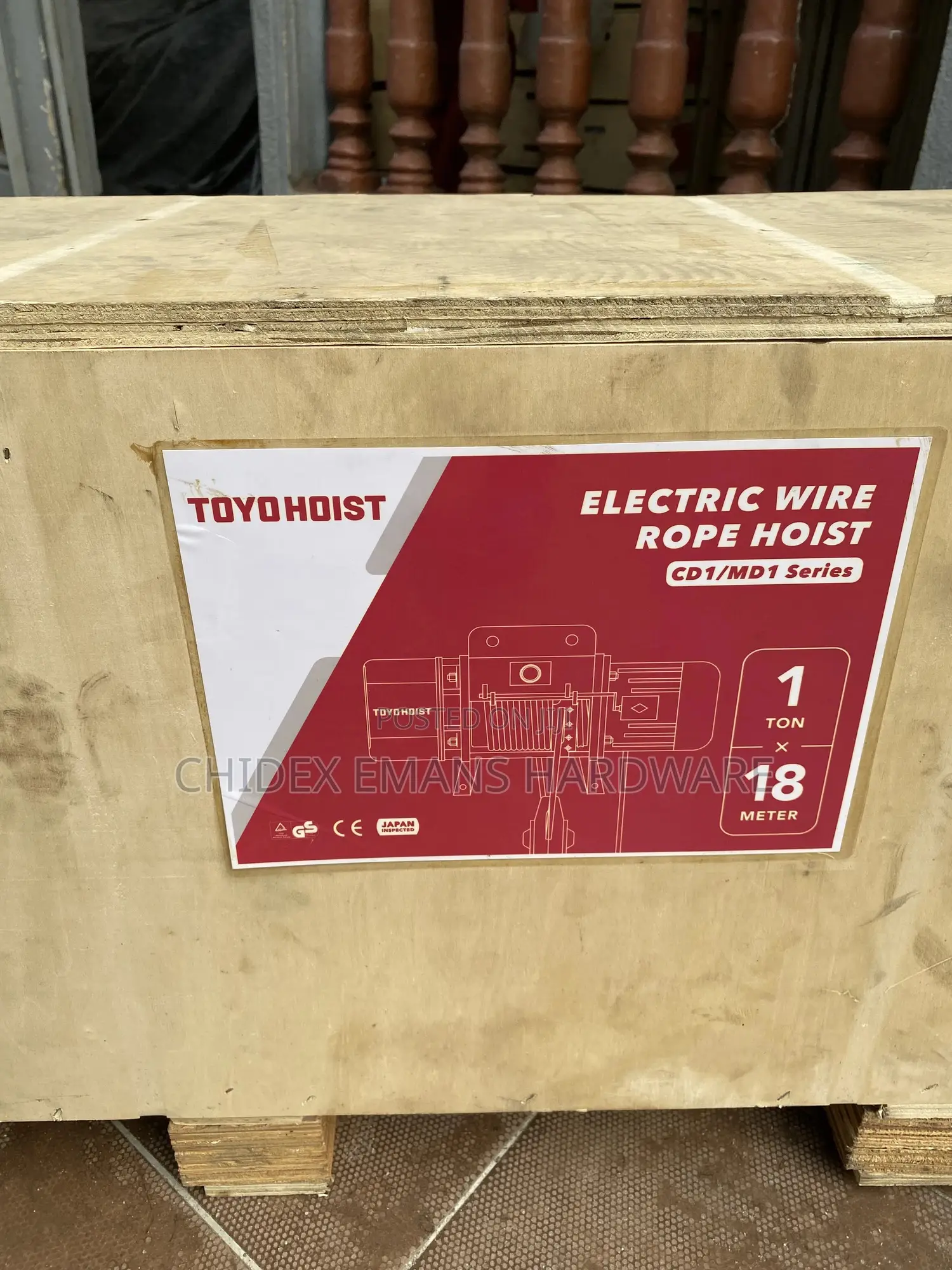 Electric Wire Rope Hoist 1ton X 18 in Port-Harcourt - Hand Tools ...