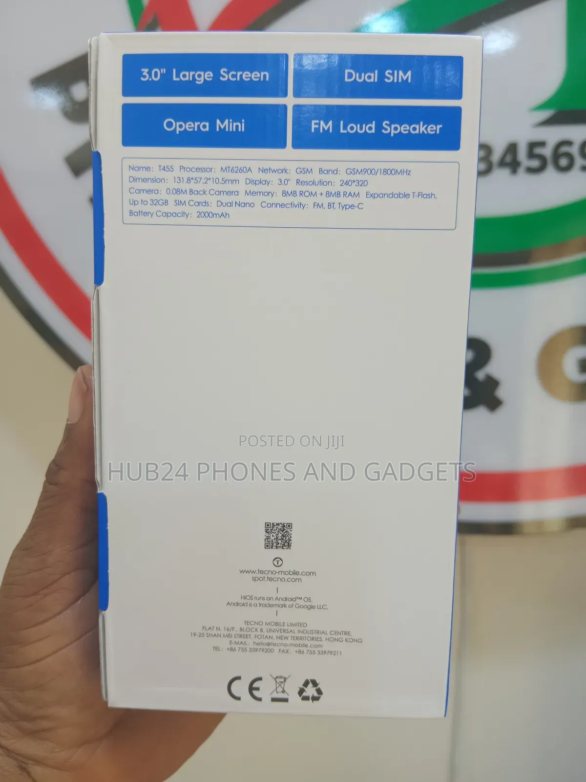 New Tecno T455 Black in Wuse 2 - Mobile Phones, Abbas Adeniyi | Jiji.ng
