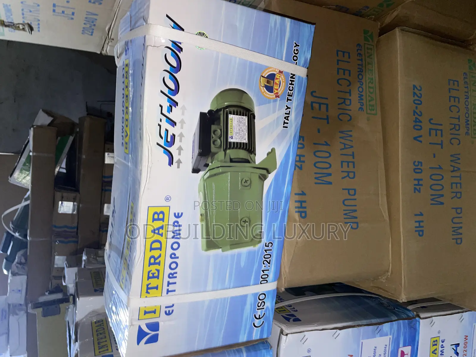 1hp Interdab Jet-100m Surface Water Pumping Machine With Thermostat in ...