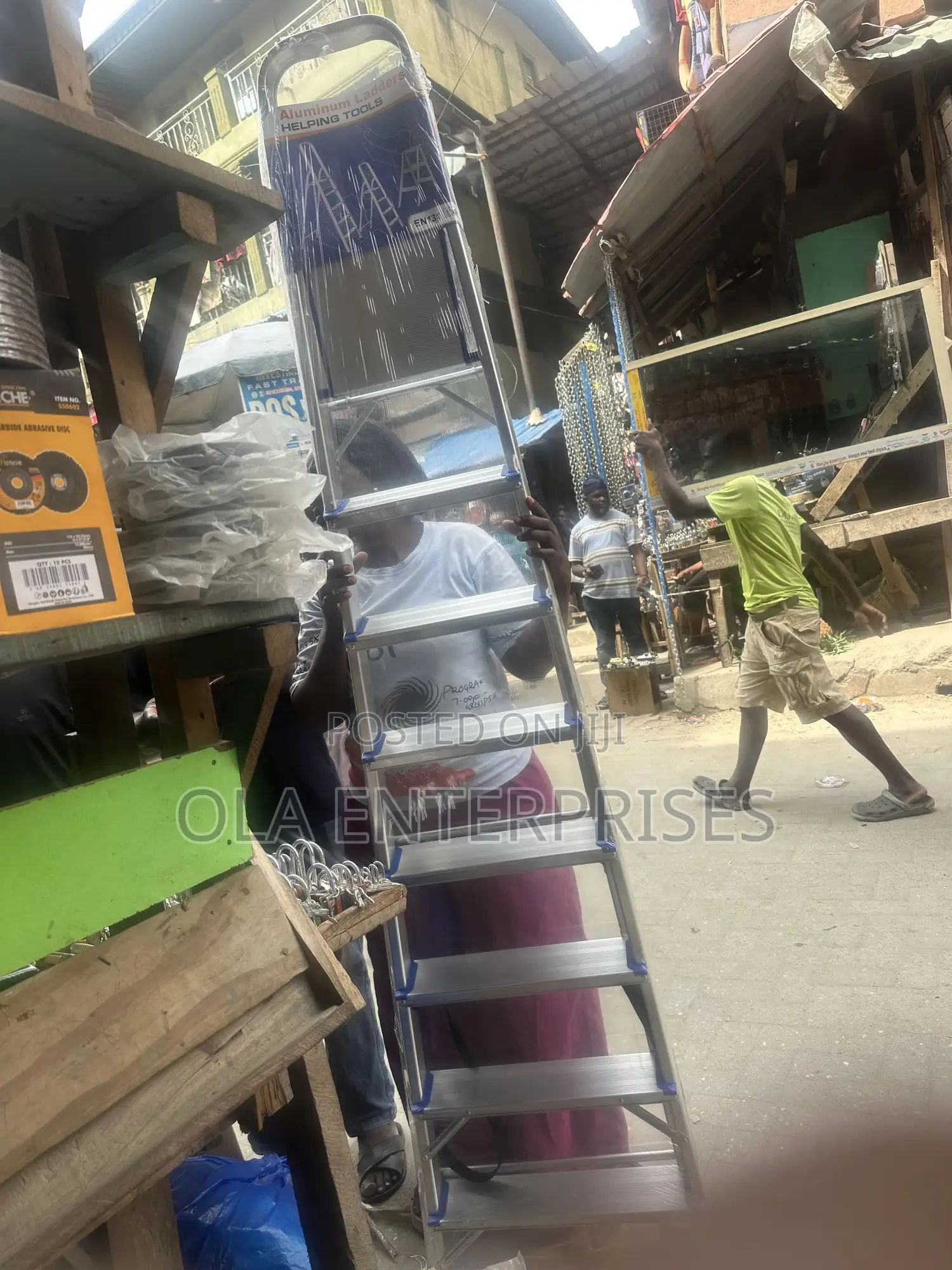 Aluminum Ladder for sale - OLA Enterprises Price: ₦ 140,000 on Jiji.ng ...