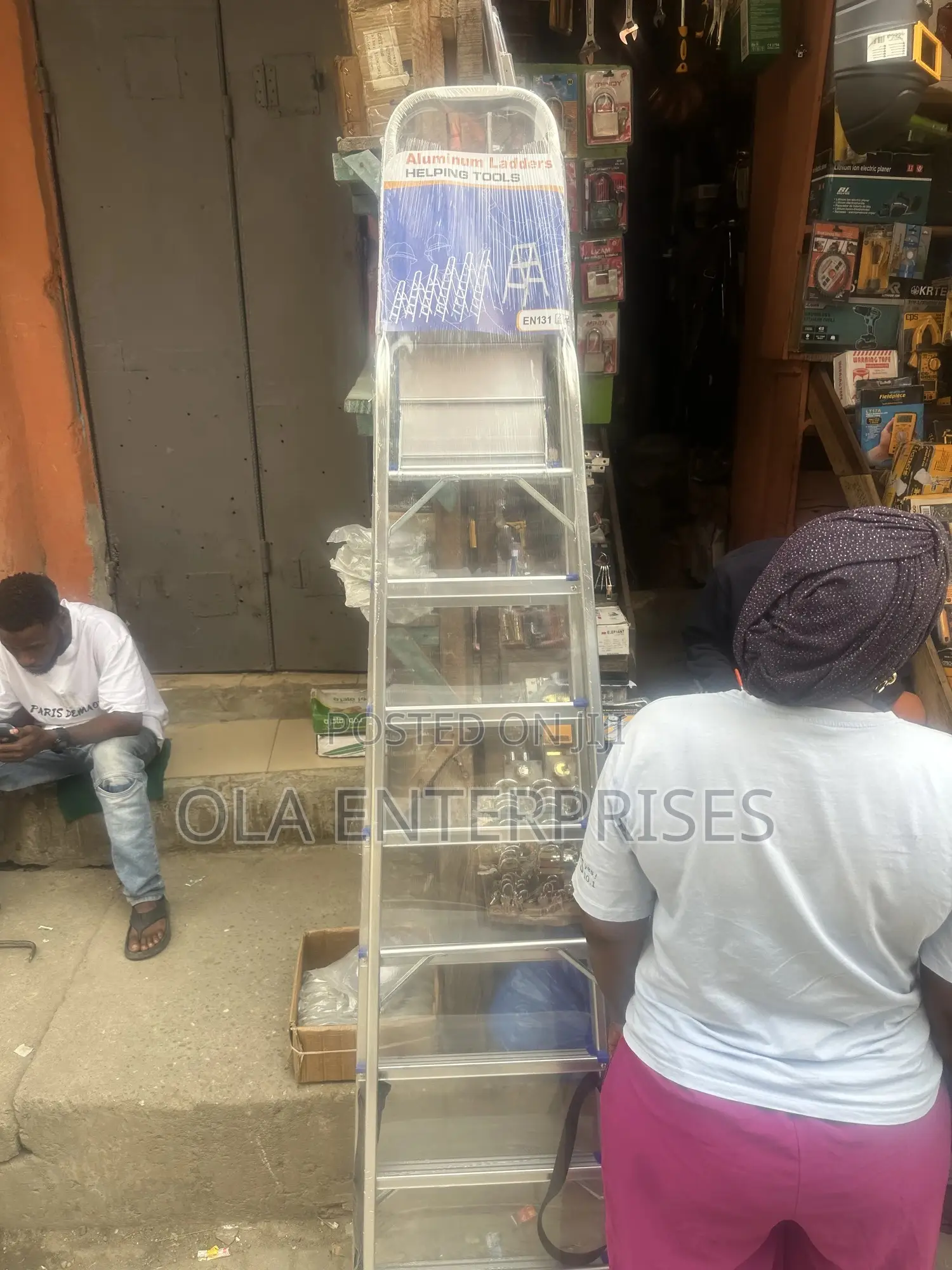 Aluminum Ladder for sale - OLA Enterprises Price: ₦ 140,000 on Jiji.ng ...