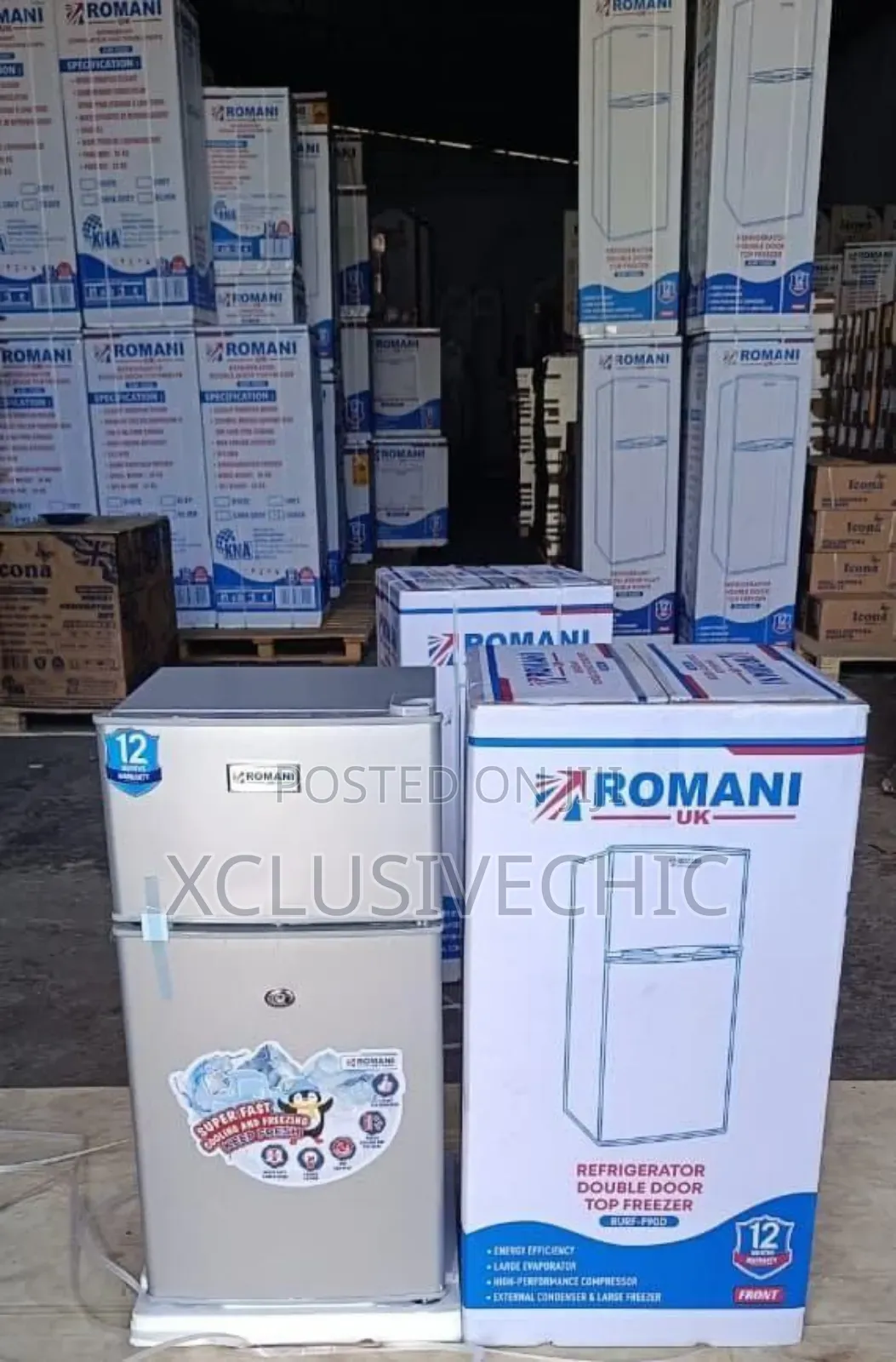 Romani (London) 90l Double Door Refrigerator in Shomolu - Kitchen ...
