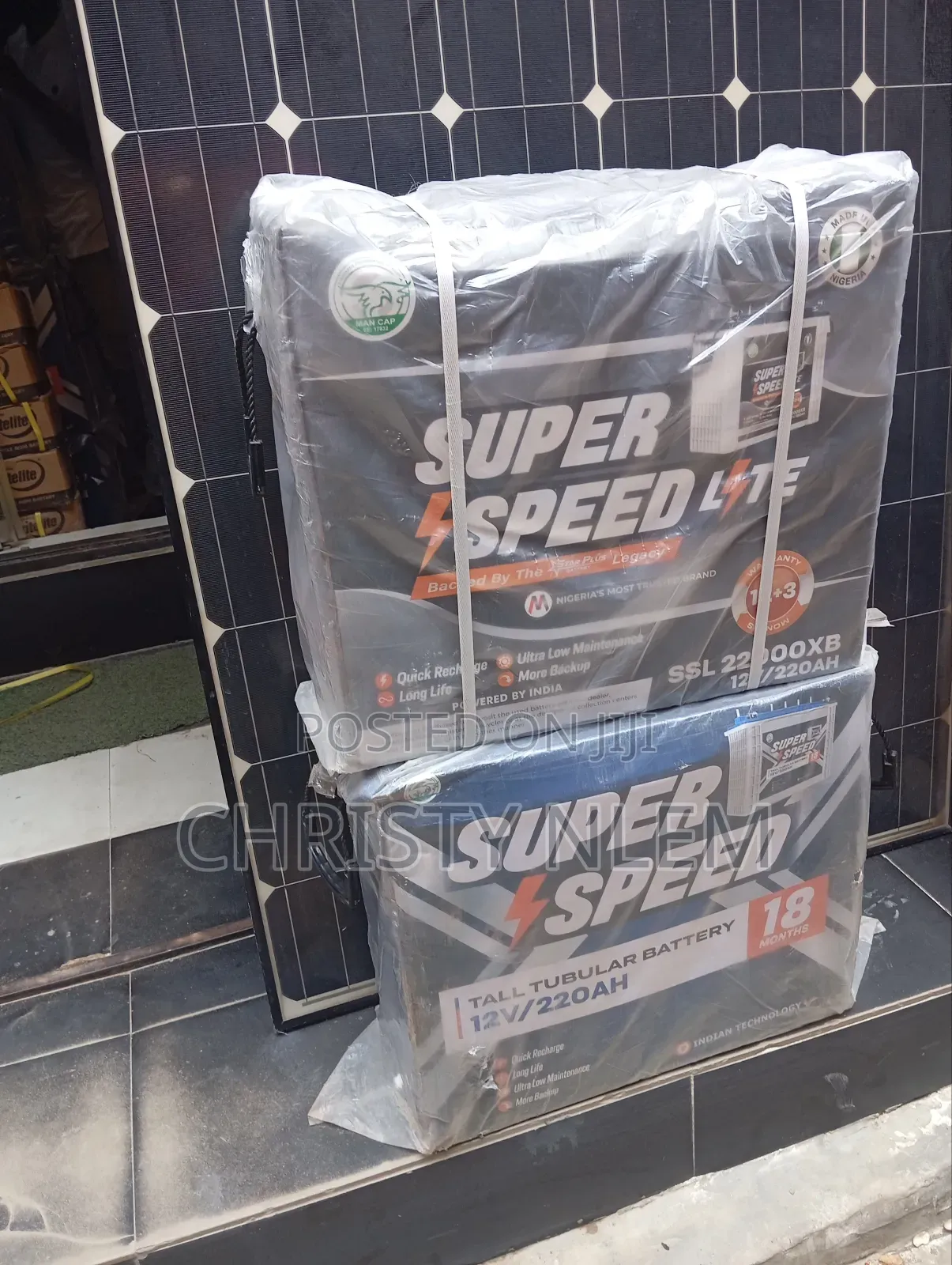Super Speed Tubular Battery 12v 220ahms for sale - Price: ₦ 240,000 on ...