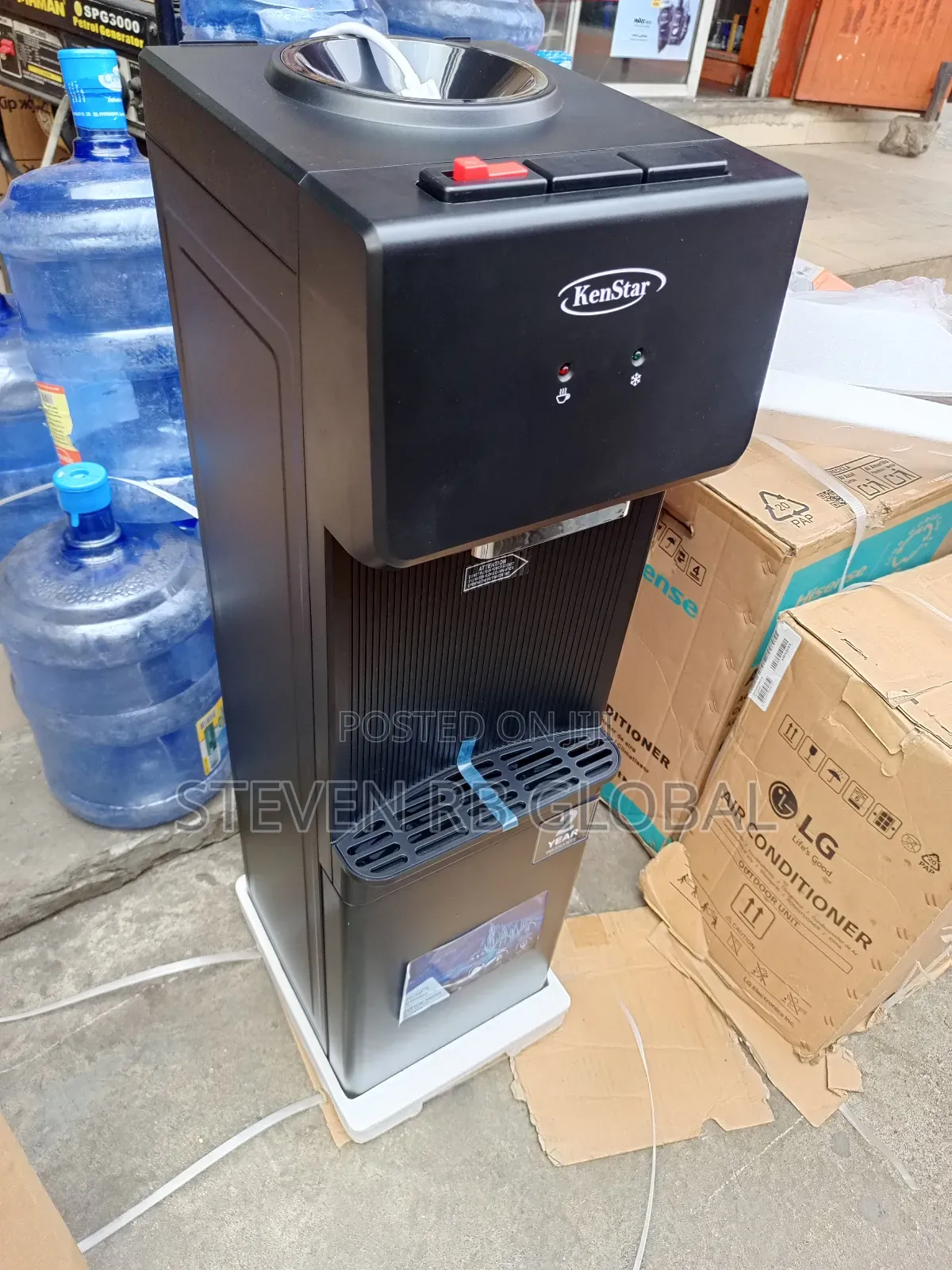 Kenstar 3 in 1 Tap Water Dispenser With Refrigerator | Ks-Wd3460tfb in ...