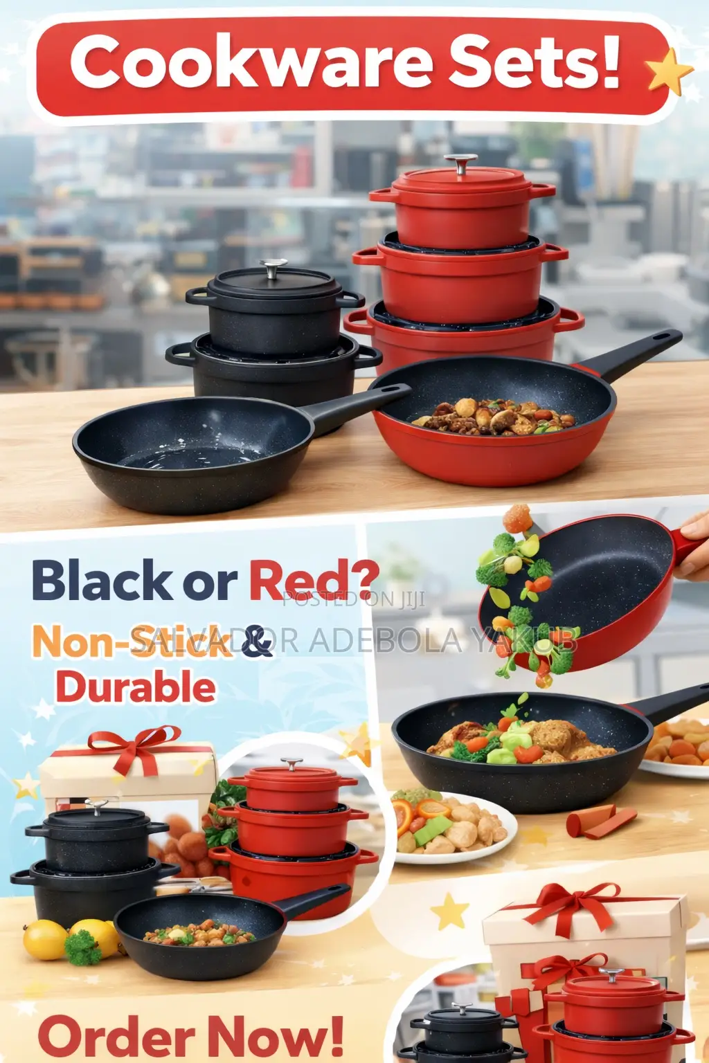Uakeen Germany Induction Die-Cast Granite Cookware Set in Lagos Island ...