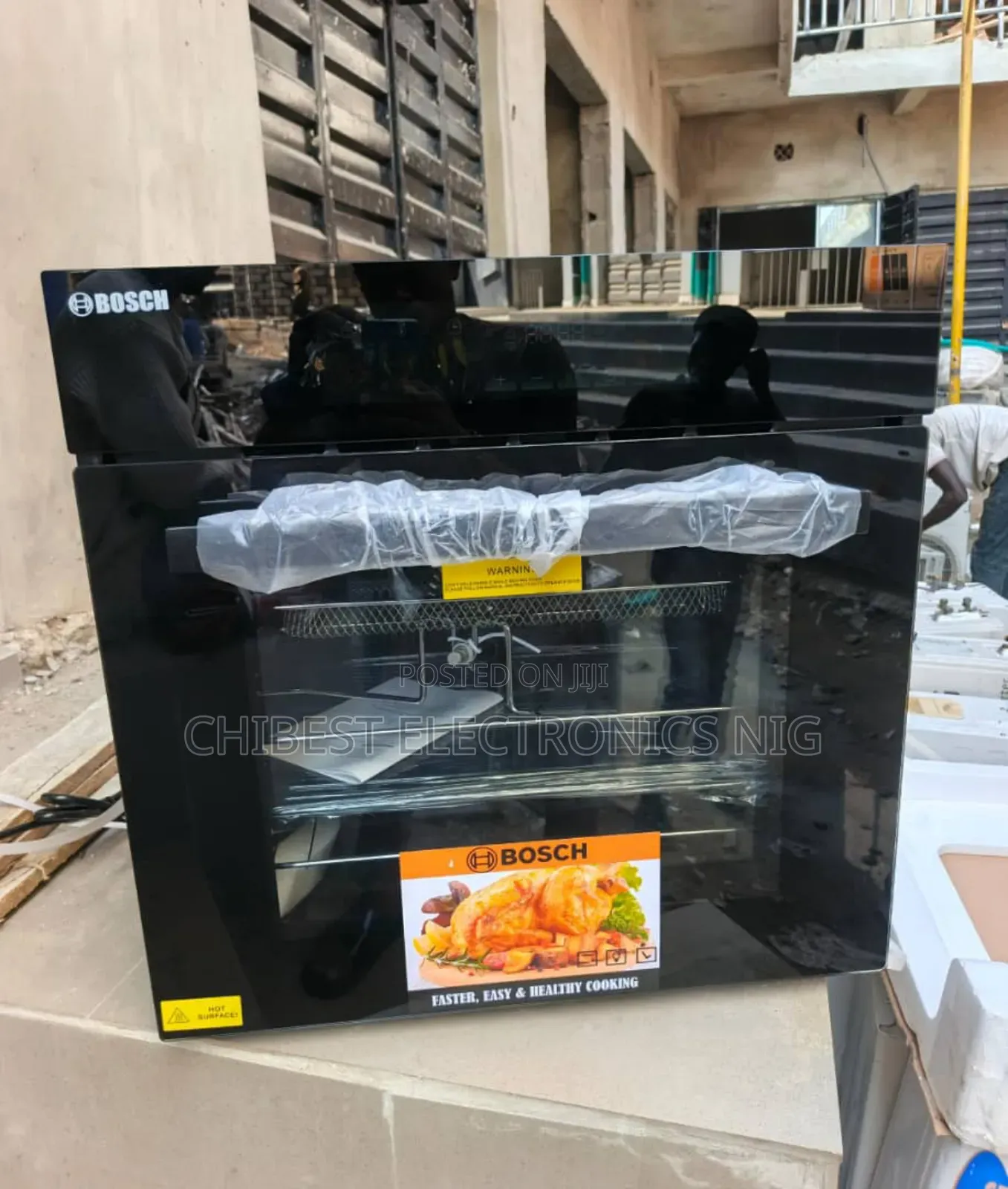 Original Bosch Built-in Luxury Mirror Face Glass Digital Microwave Etc ...