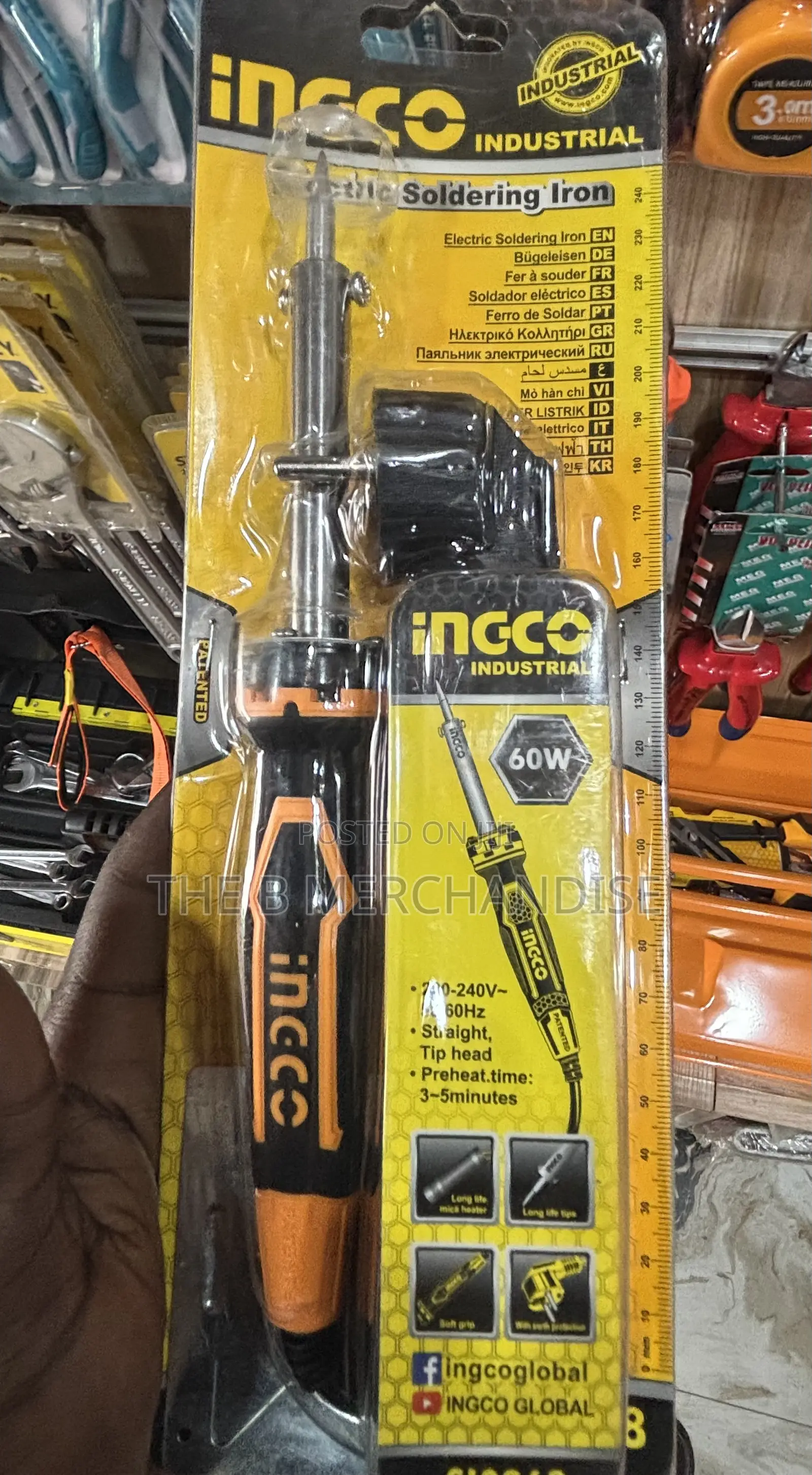 Ingco Electric Soldering Iron for sale - The B Merchandise Price: ₦ ...