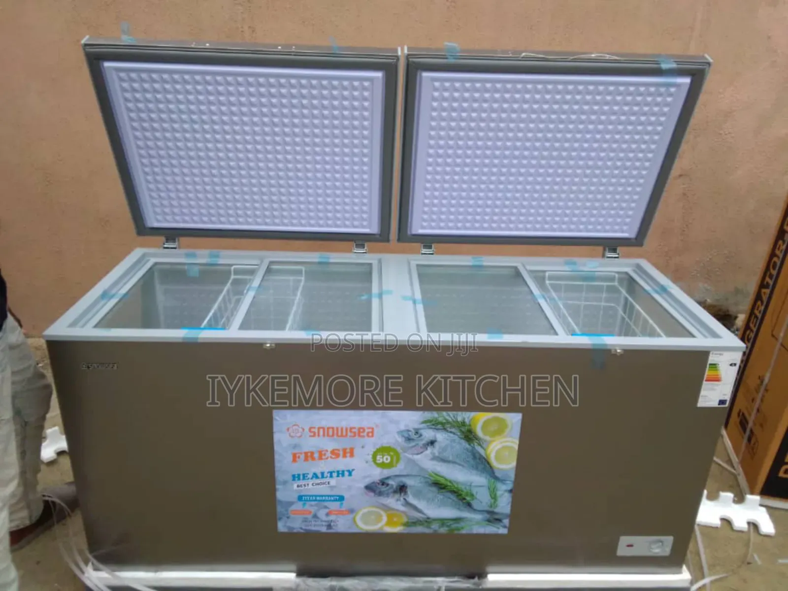 Original 700l Snowsea Double Door Deep Freezer in Ojo - Kitchen ...
