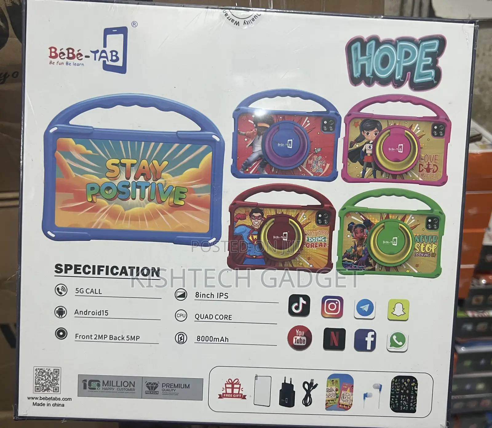 New Bebe Hope 256 GB Green in Ikeja - Tablets, Kishtech Gadget ...