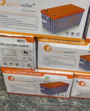 200ah Felicity Gel Battery for sale - ZIGA ENERGY HUB Price: ₦ 360,000 ...