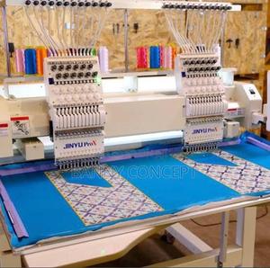 Jinyu Pro X Multi-Head Embroidery Machine for sale - Banny concept ...