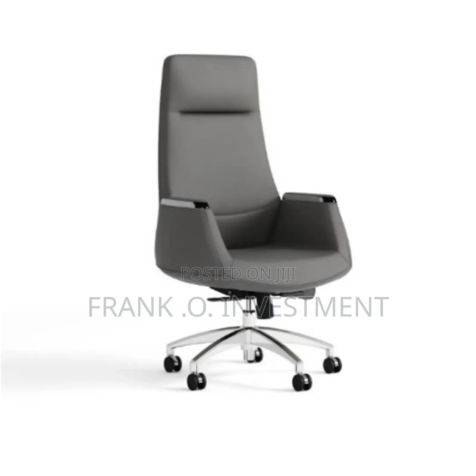 High Back Super Executive Office Chair - Gray for sale - Frank .O ...