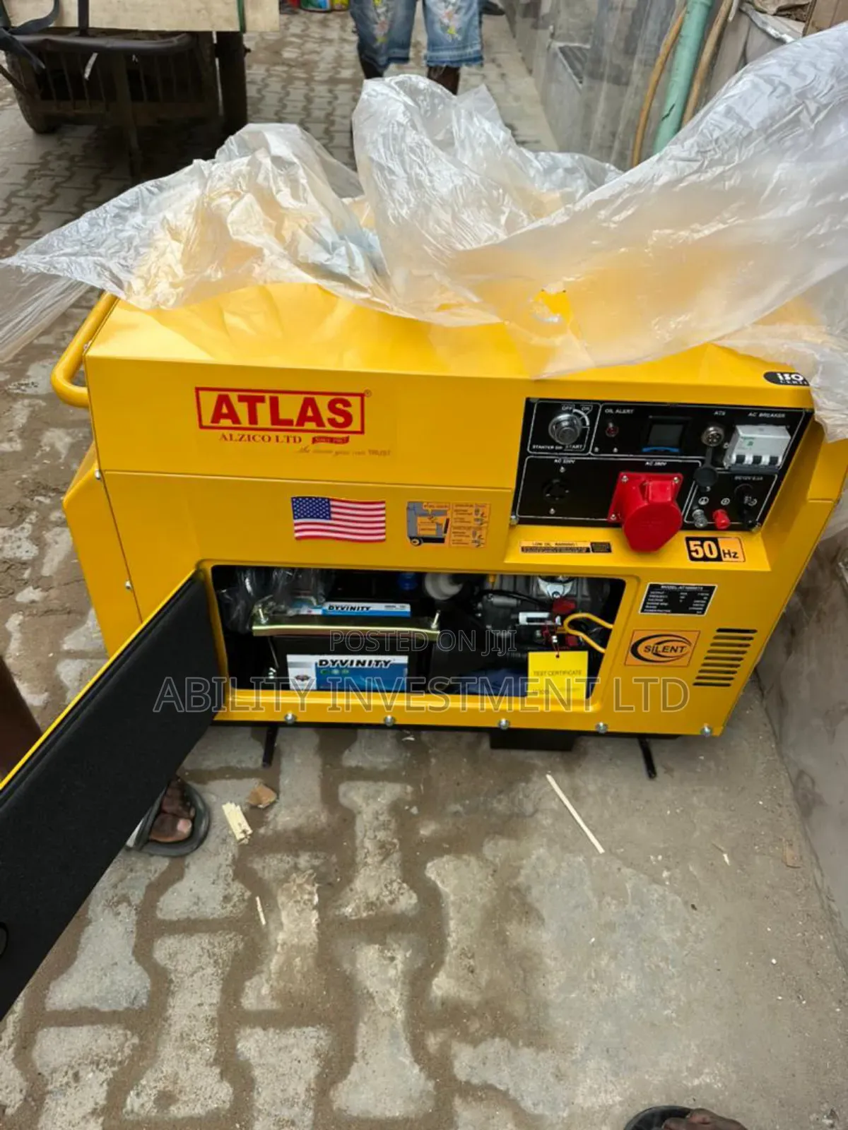 10kva At Last Sound Prof Generator 3 Phase for sale - Ability ...