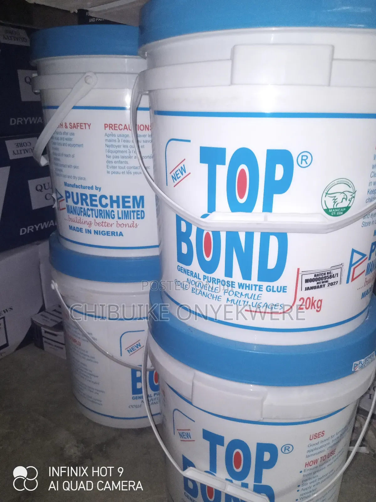 Top Bond Material in Yaba - Building Materials & Supplies, Chibuike ...