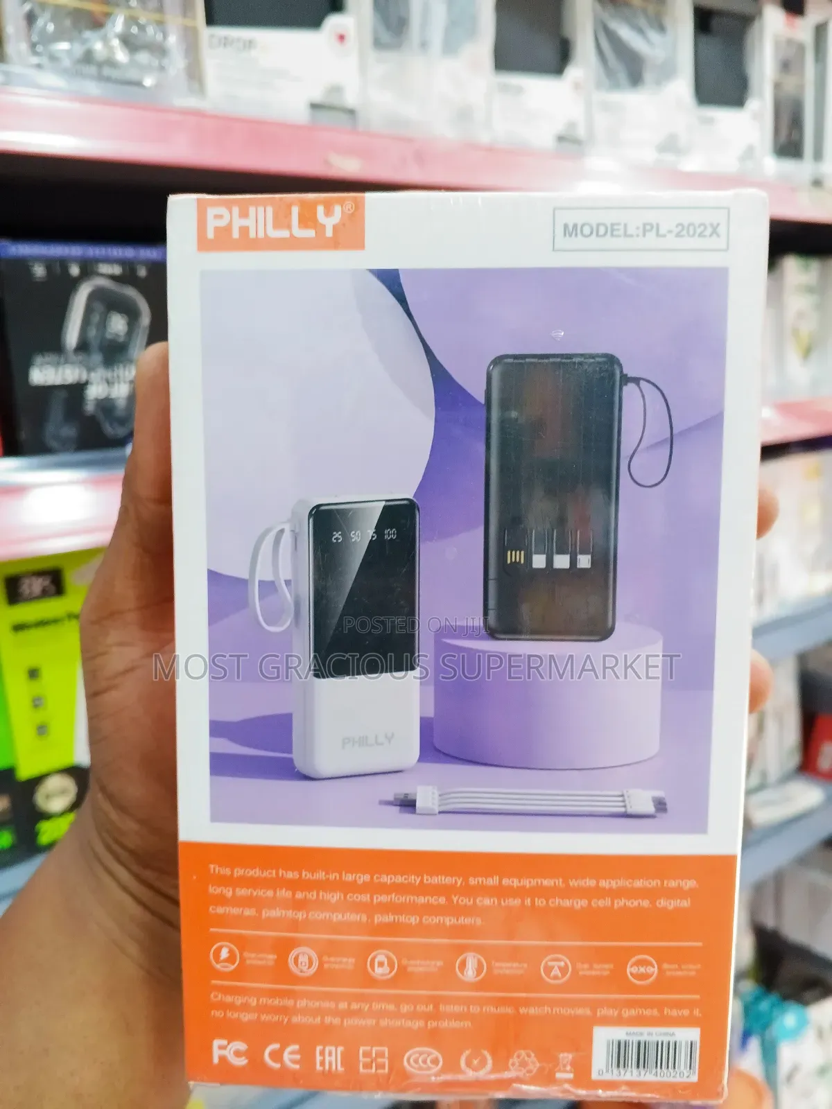 Philly Power Bank Polymer Charging Treasure 21800mah Pl-202x in Ajah ...