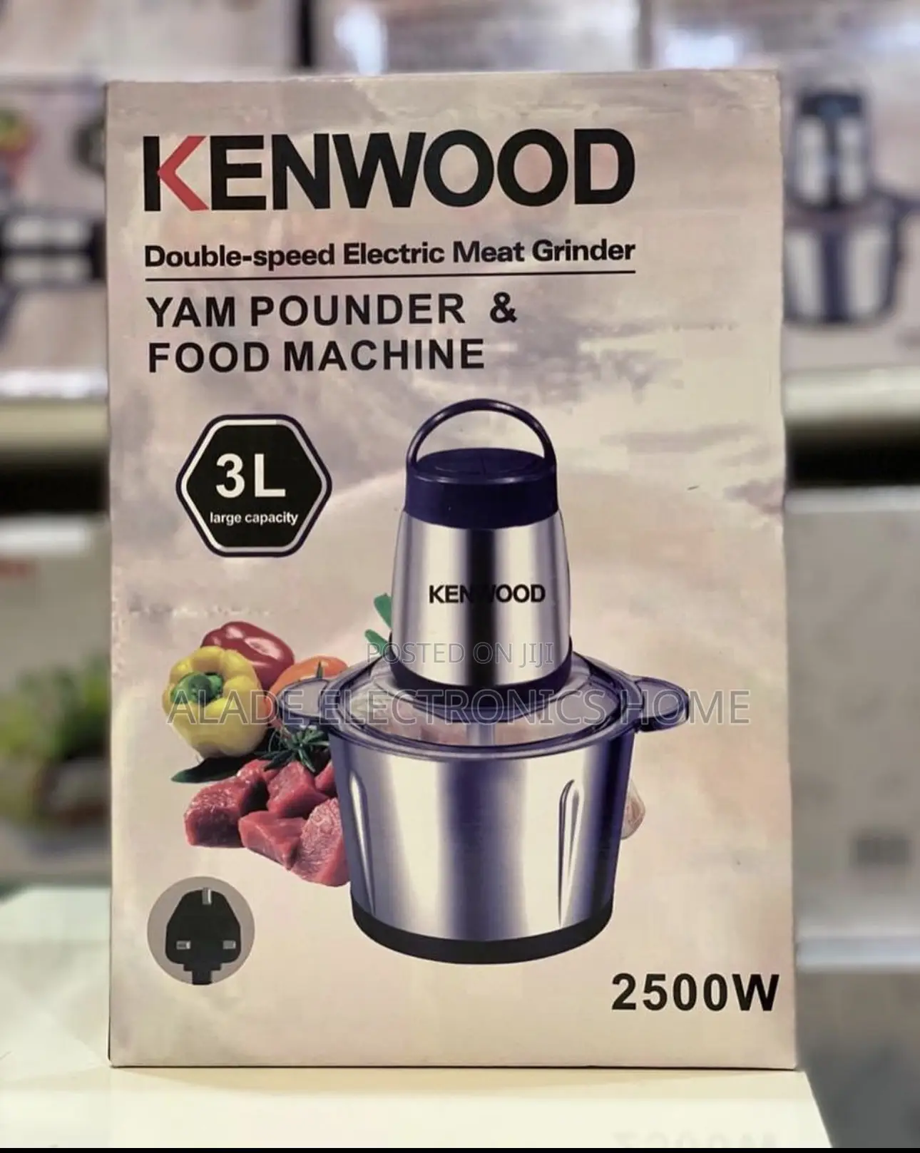 3ltr” Kenwood Yam Pounder and Double Electric Meat Grinder in Lagos ...