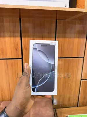 New Apple iPhone 16 Pro Max 256 GB Black in Gwarinpa - Mobile Phones ...