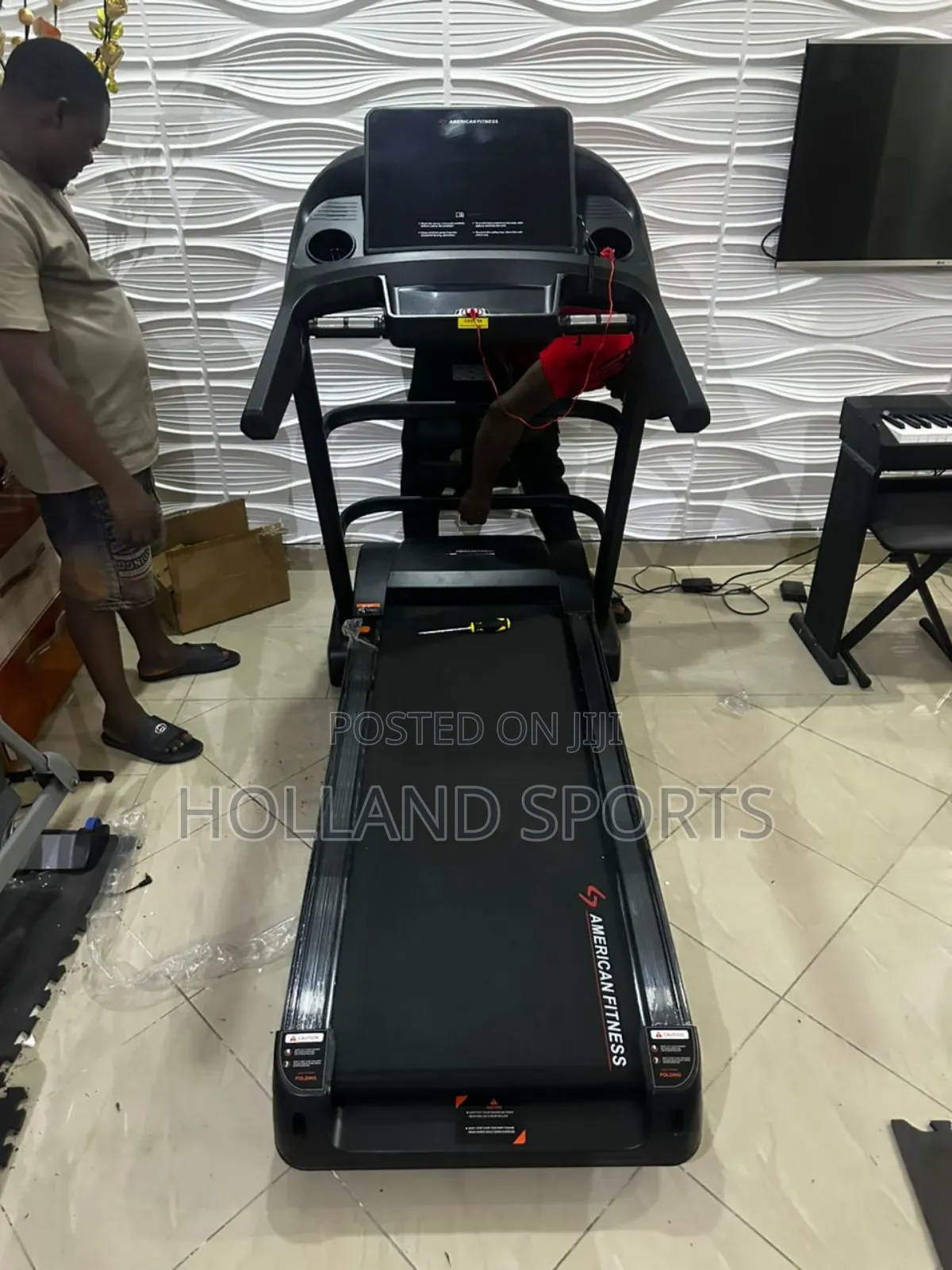 Holland 4hp Treadmill With Massager in Surulere - Sports Equipment ...