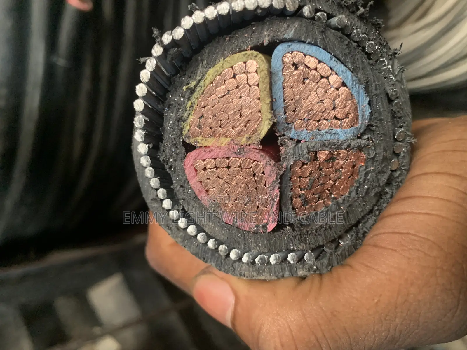70mm 4 Core Armored Coleman Cable for sale - EMMY LIGHT WIRE AND CABLE ...