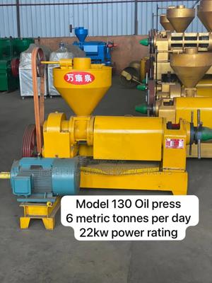 Industrial Oil Press Machine Extractor Model 160 in Ojo - Manufacturing ...